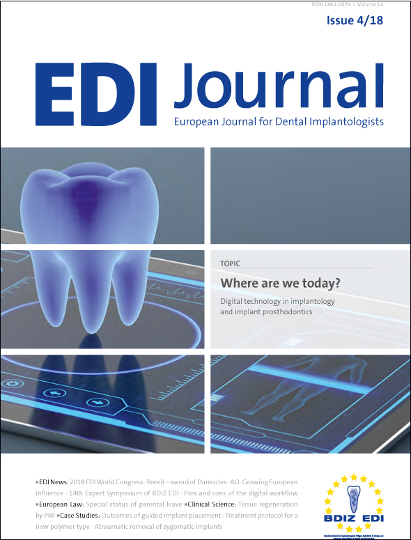EDI Journal 4/2018 - BDIZ EDI