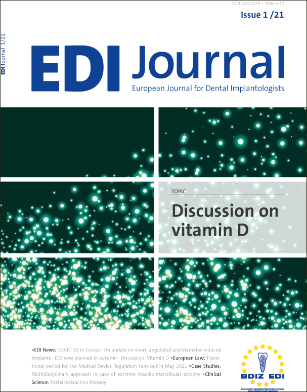 EDI Journal 1/2021 - BDIZ EDI